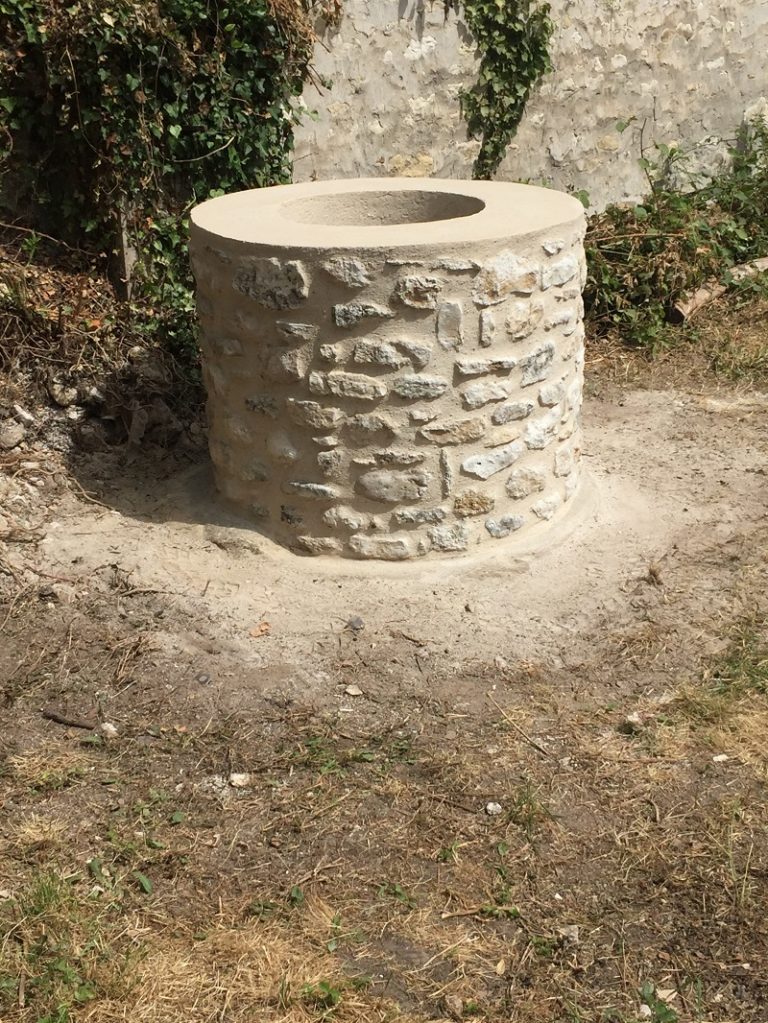 Création d'un puits - MACONNERIE CHAMPION